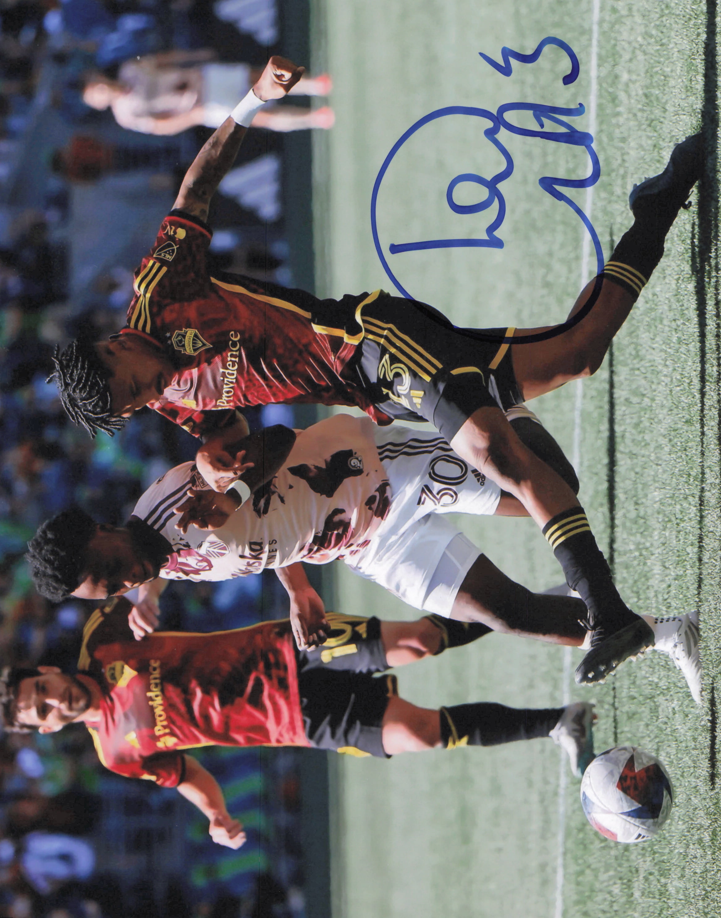 Leonardo Leo Chu Autographed 8x10 Photo Seattle Sounders SKU #244256 ...