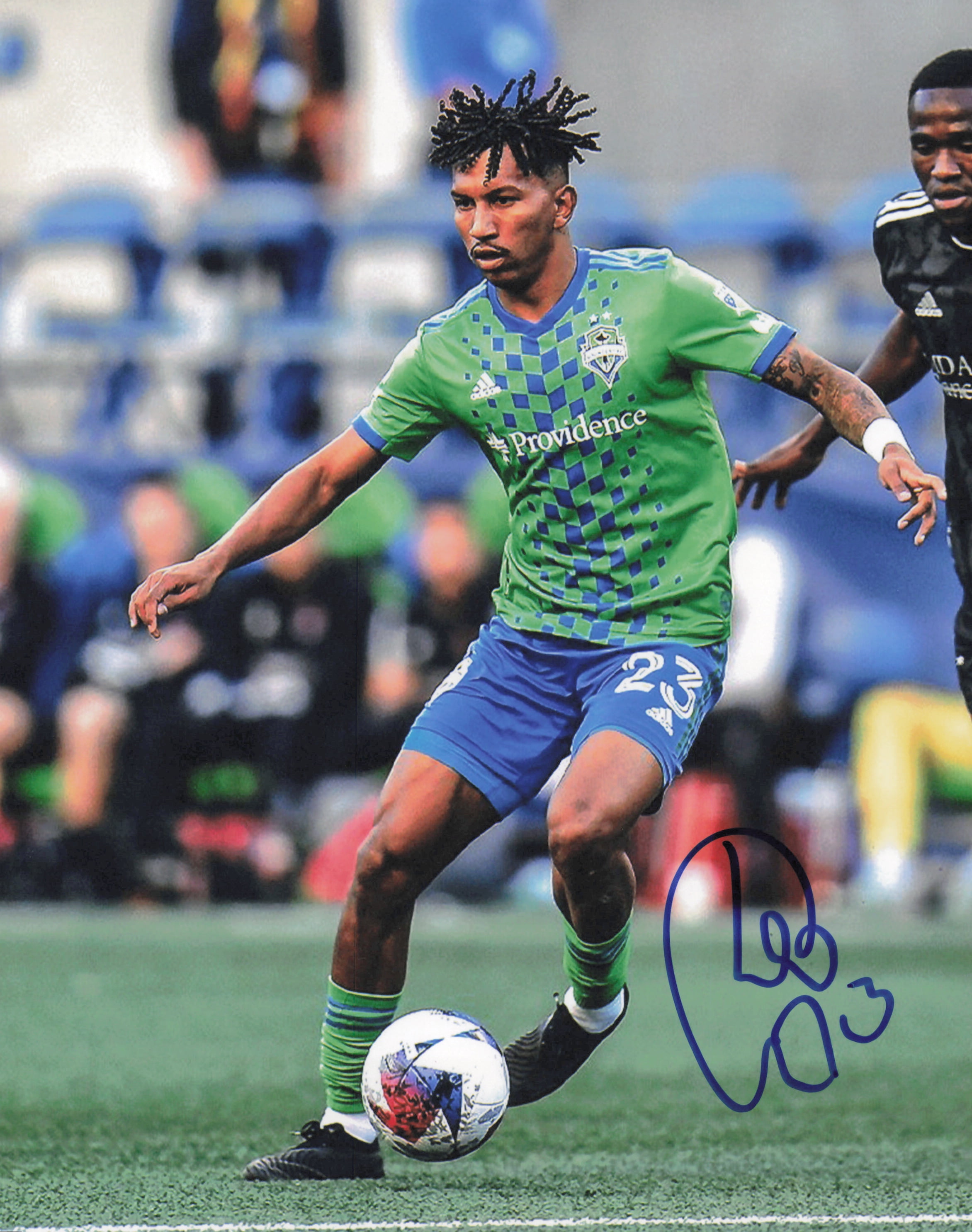 Leonardo Leo Chu Autographed 8x10 Photo Seattle Sounders SKU #244261 - Walmart.com