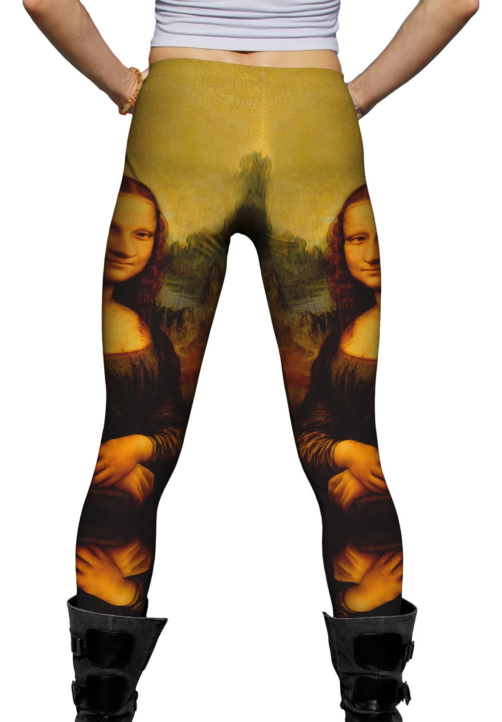 Leonardo da Vinci Mona Lisa 1503 Leggings - Walmart.com