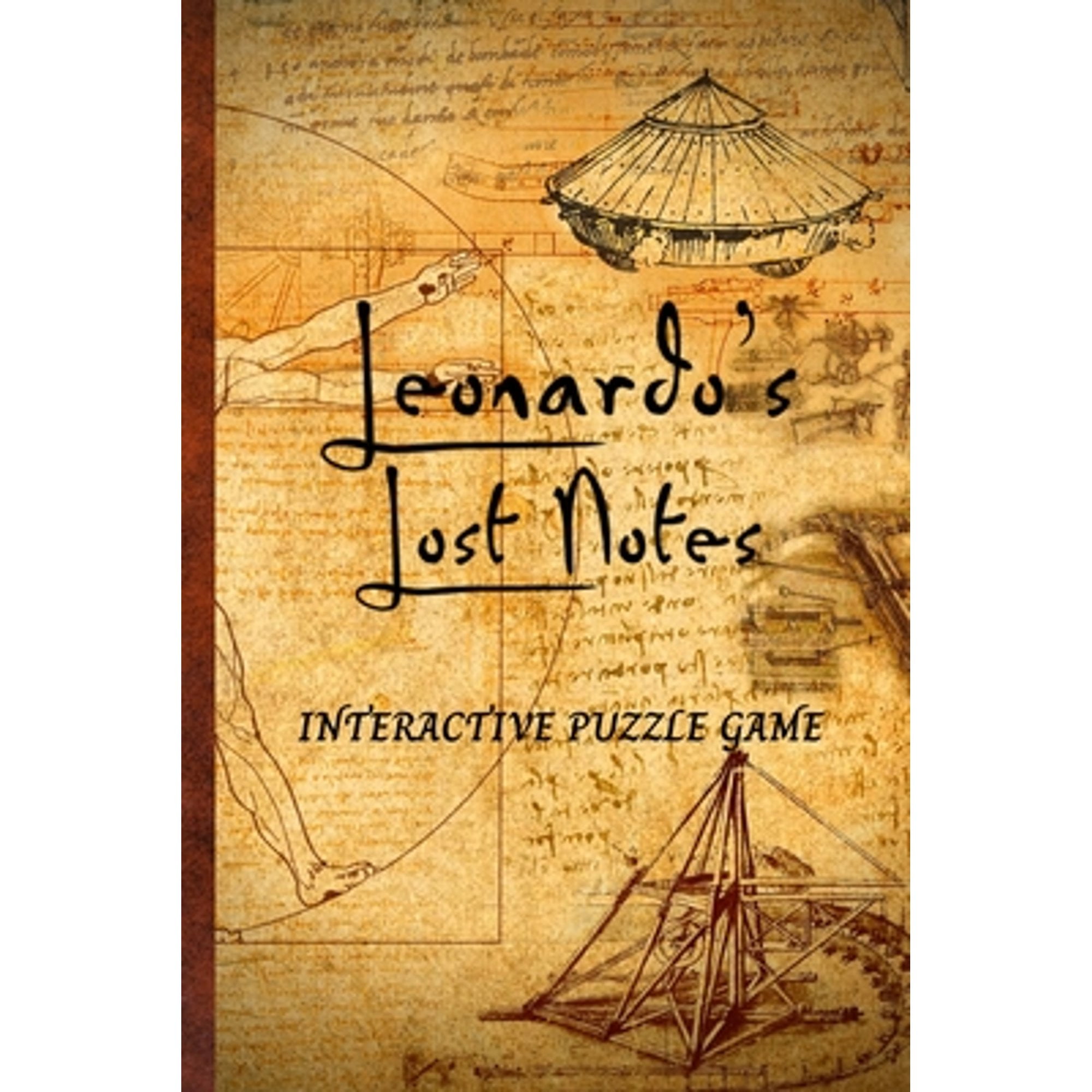 Pre-Owned Leonardo's Lost Notes: Interactive Puzzle Game (Paperback) by ...