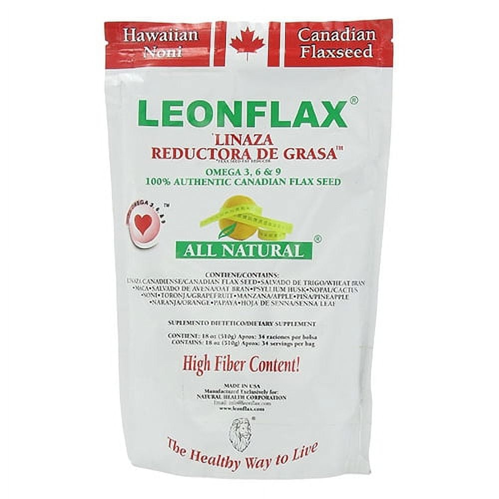 Leonflax Canadian Flaxseed Fat Reducer Powder, Suppports Weight Loss ...
