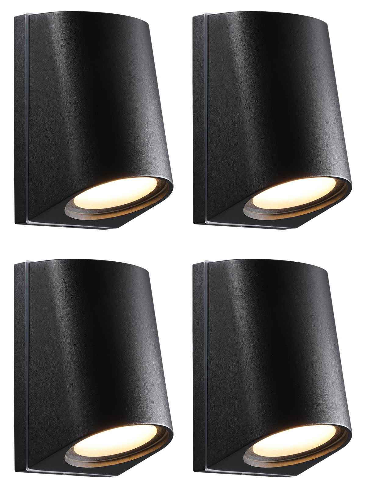 4 Pack Low Voltage Deck Lights, 3.11 Inch 3W LED Fence Lights, 12-24V ...