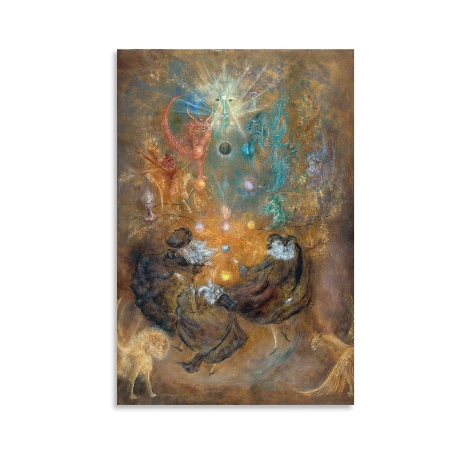 Leonora Carrington Works Painter Poster Picture Print Wall Art Poster ...