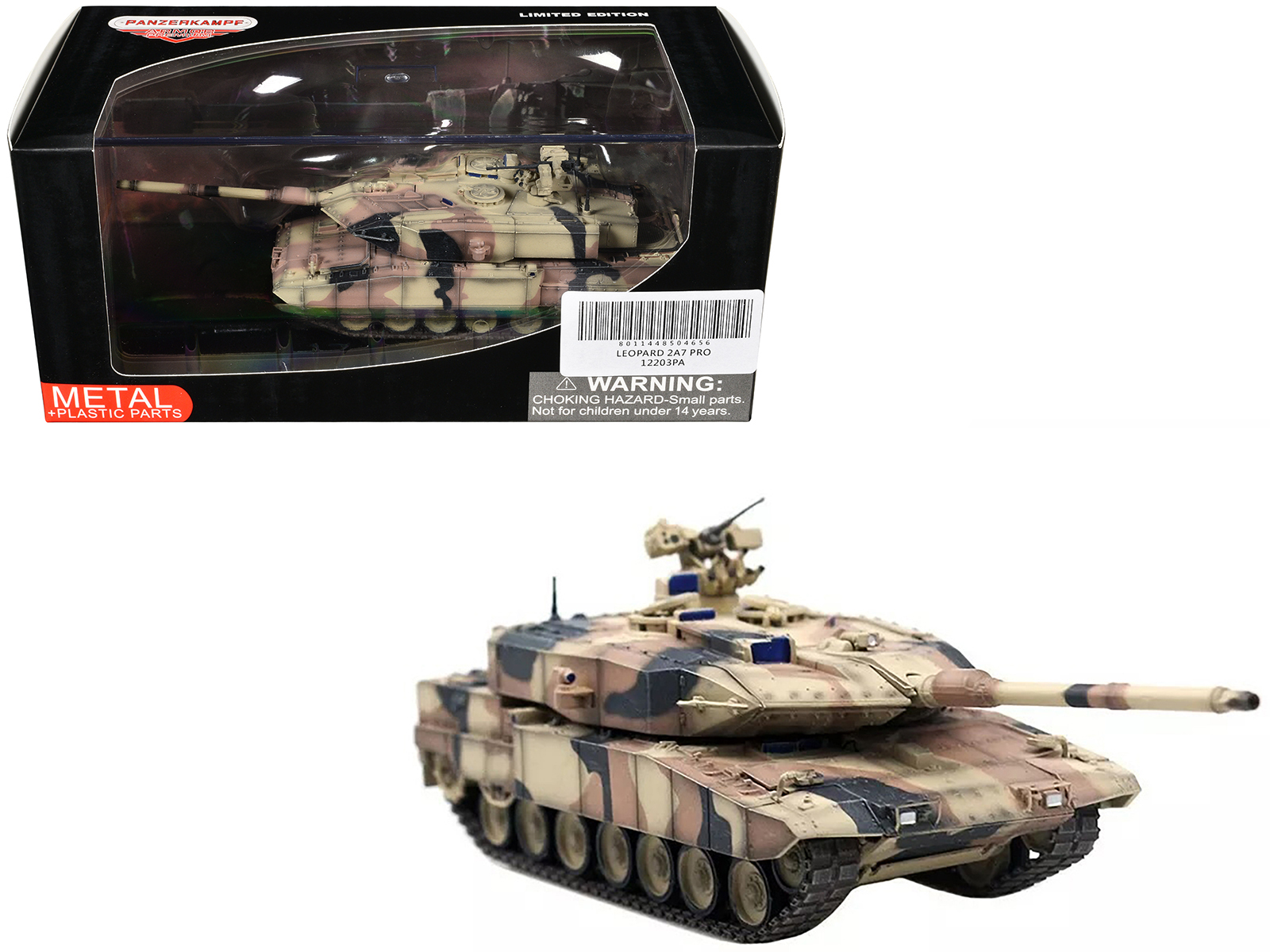 Leopard 2 A7+ Main Battle Tank "Desert Camouflage" German Army "Armor ...