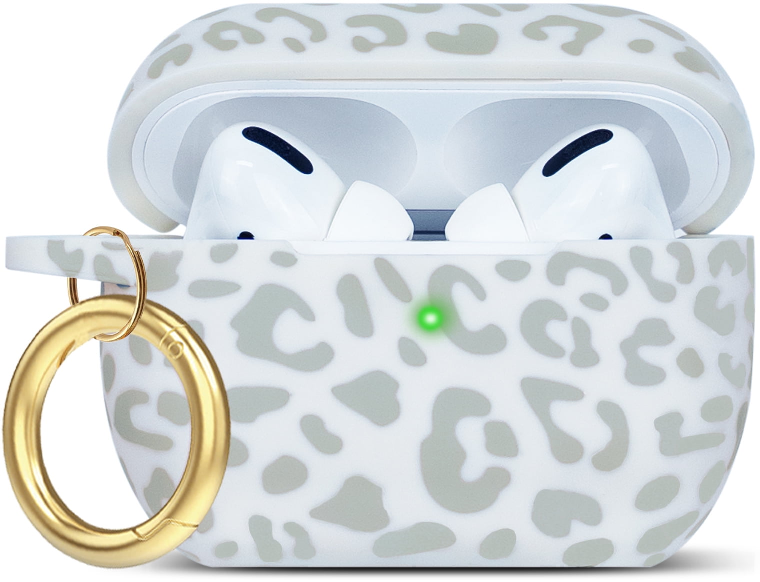 Leopard Airpods Pro 2nd/1st Generation Case, YOMPLOW Soft Silicone Case ...