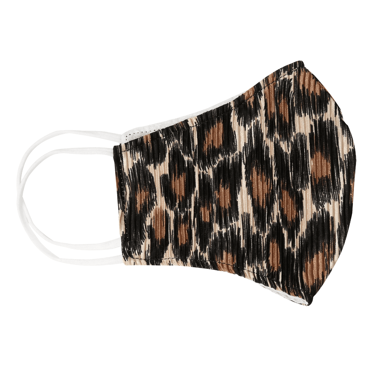 Leopard Animal Print Cloth Face Mask Nose Bridge Filter Pocket Made USA ...