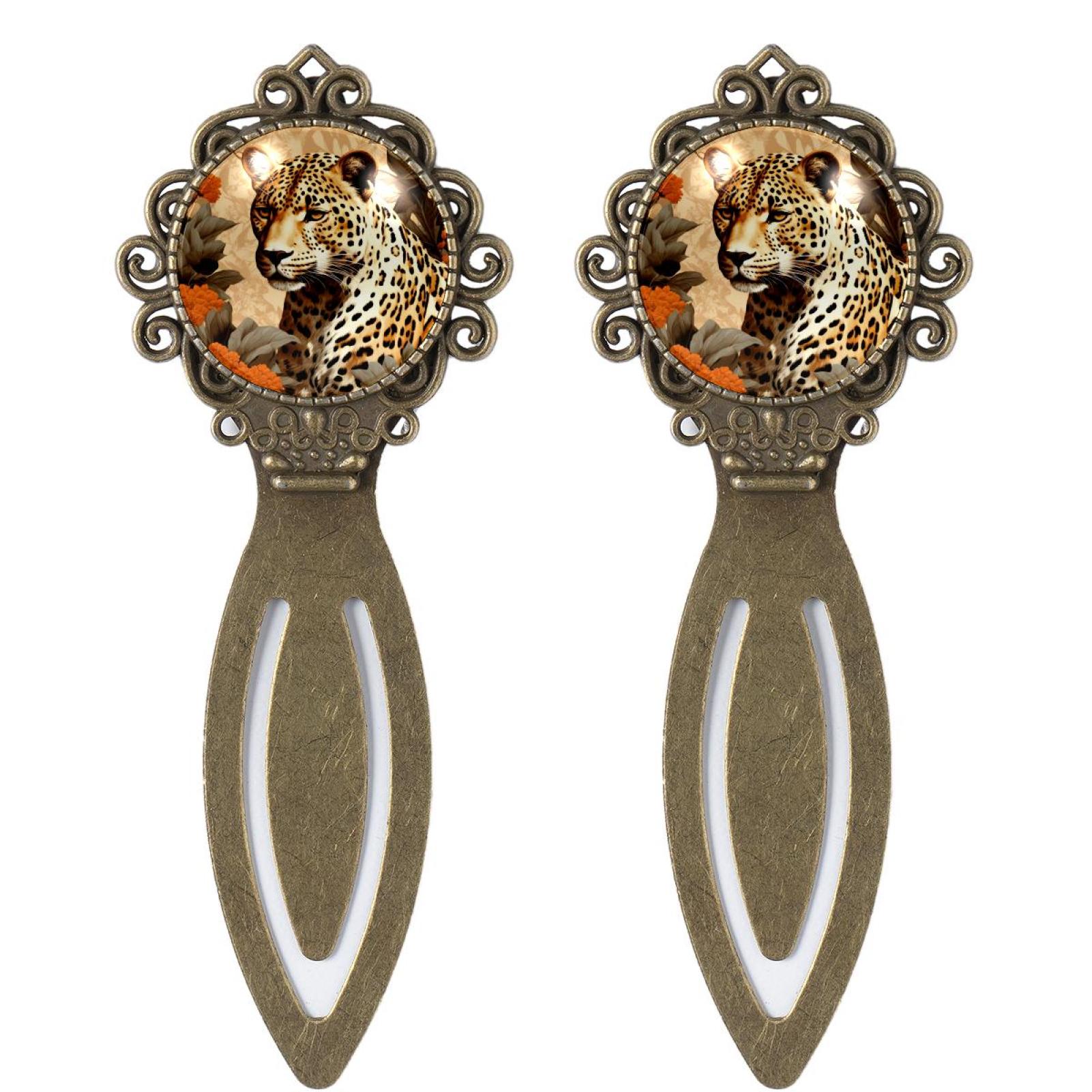 Leopard Book Accessories: Vintage Copper-Colored Lace Bookmarks ...