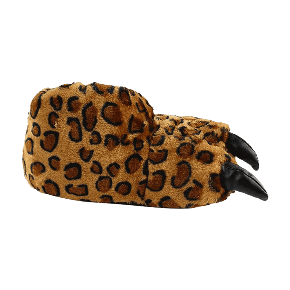 Leopard Claw Foot Slippers - Medium - Walmart.com