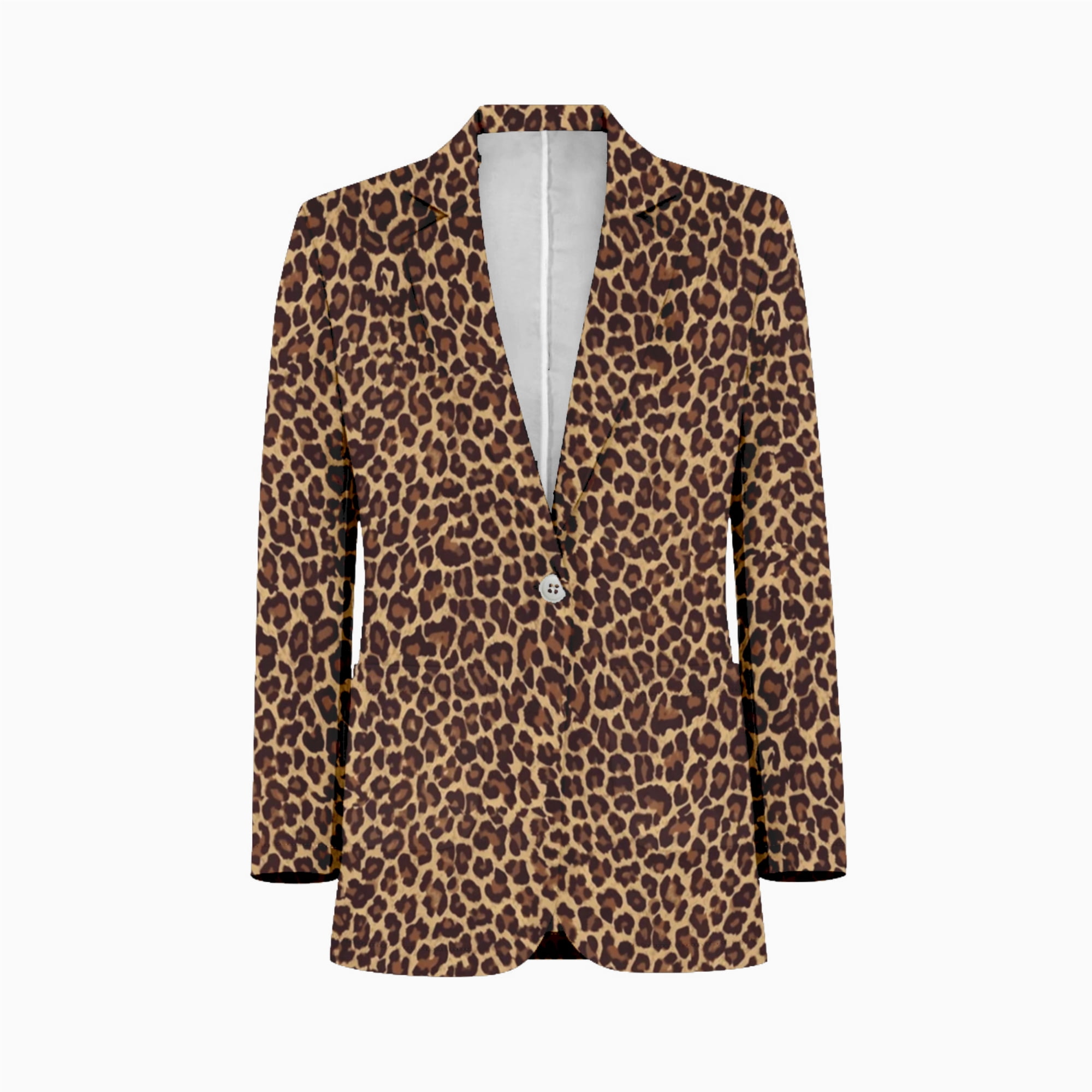 Leopard Customized Men's Suits full man Shawl Collar Gentleman Suits ...