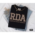 Leopard Dental Assistant Chetah print RDA t-shirt Registered Teach DA ...