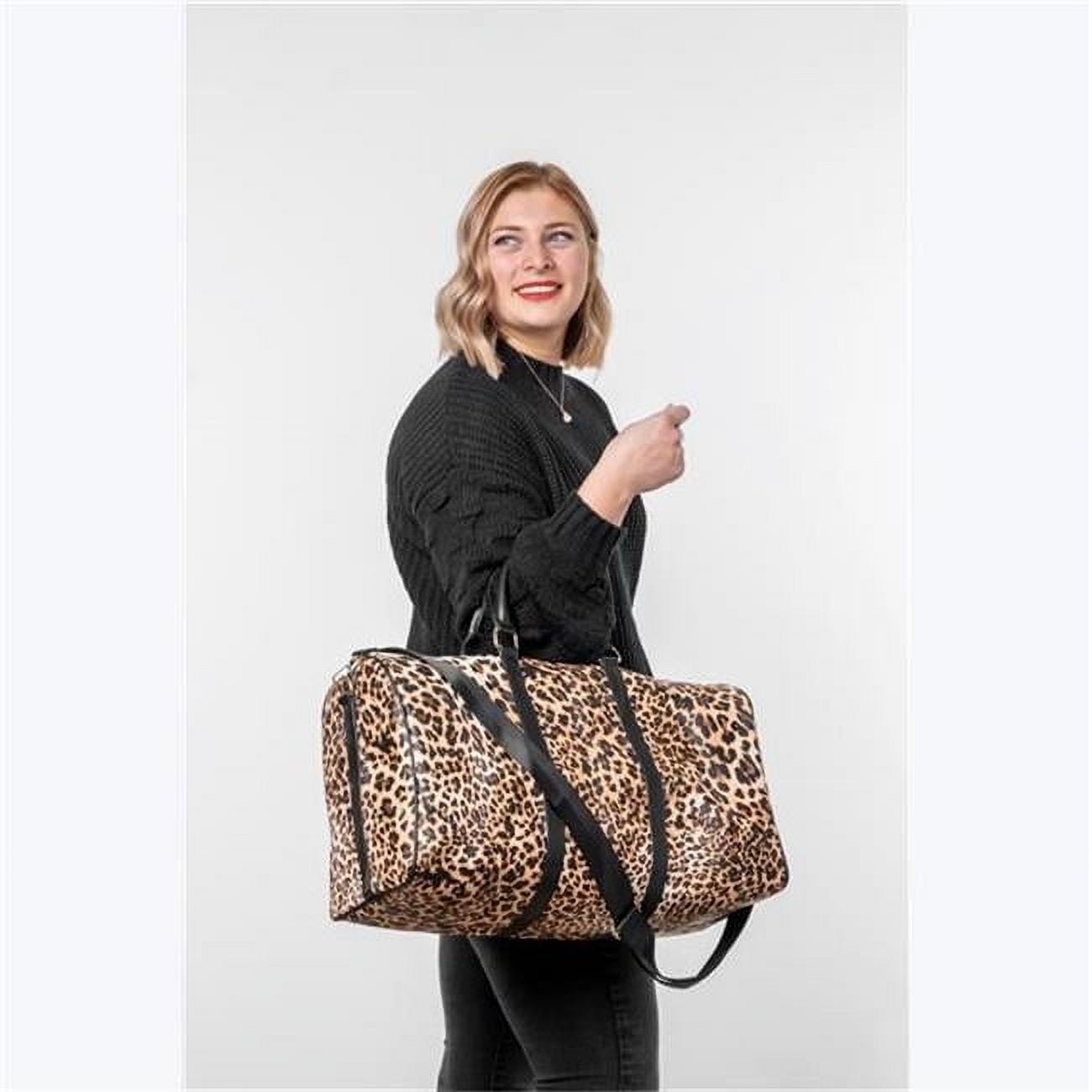 Leopard Duffle Weekender Bag - Walmart.com