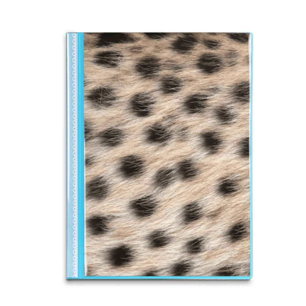 Leopard Feather Design Book Sheet Protectors Portfolio Binder Folder ...