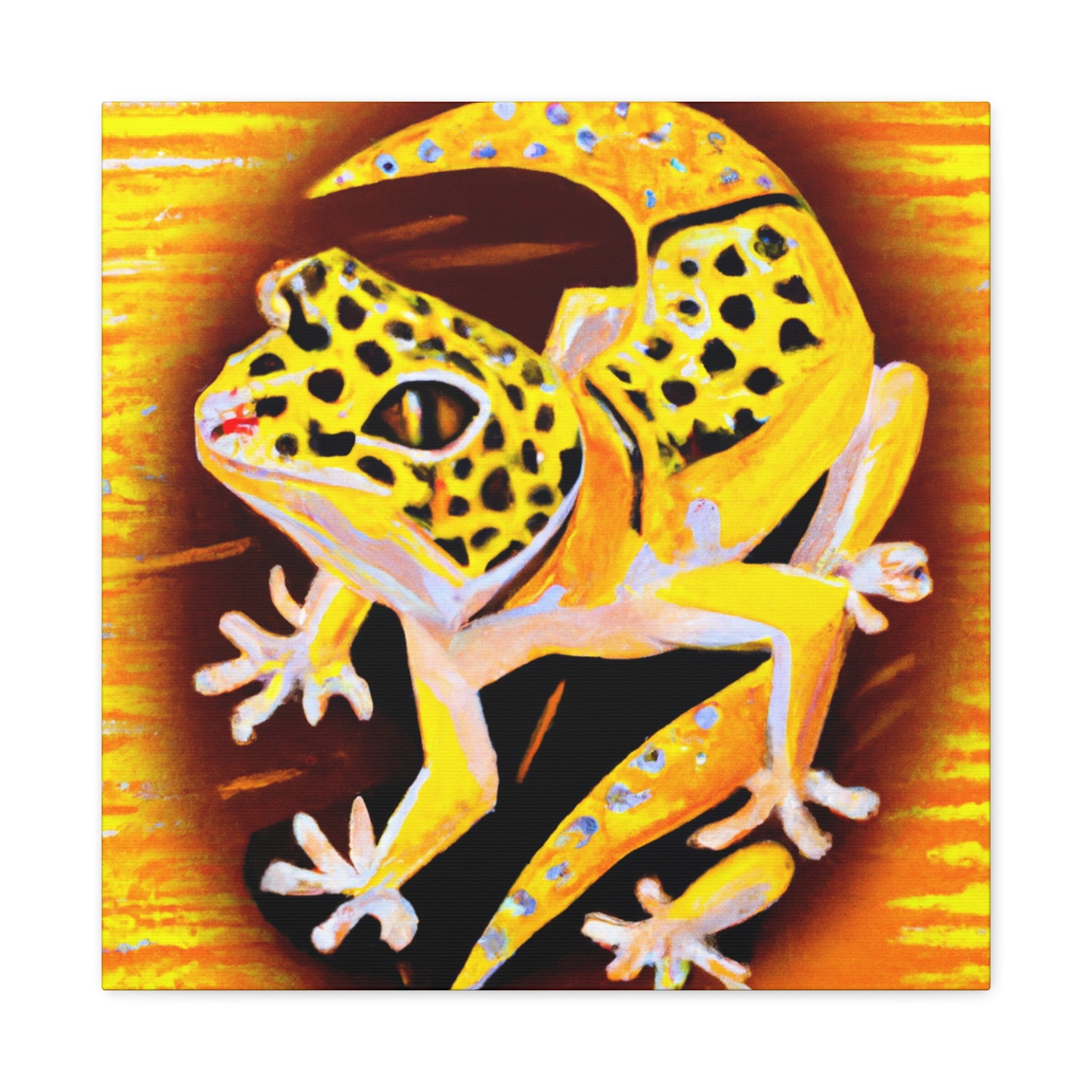 Leopard Gecko Deco. - Canvas - Walmart.com