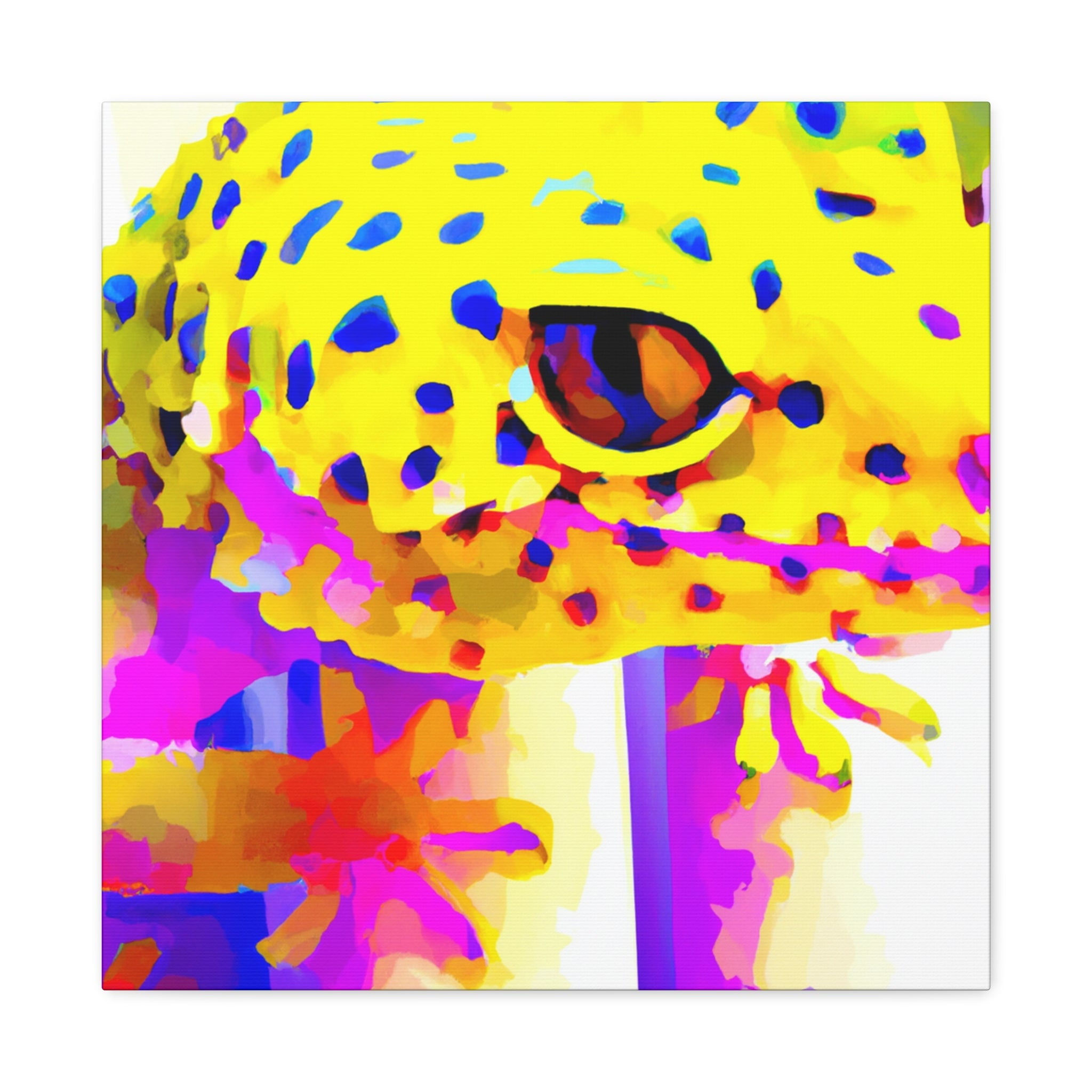 "Leopard Gecko Pop Art" - Canvas - Walmart.com