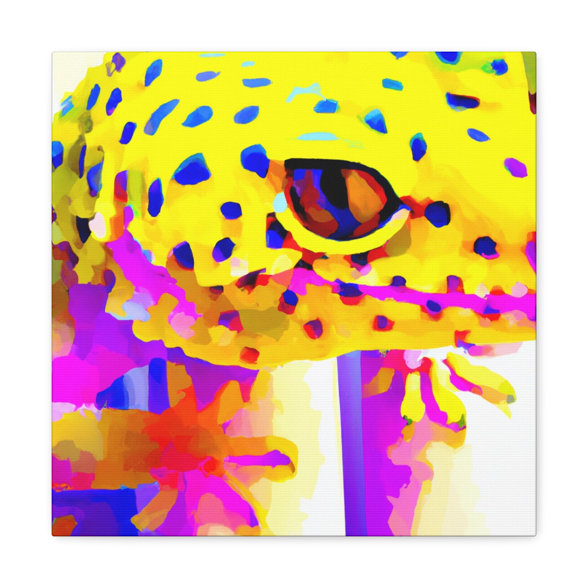 "Leopard Gecko Pop Art" - Canvas - Walmart.com