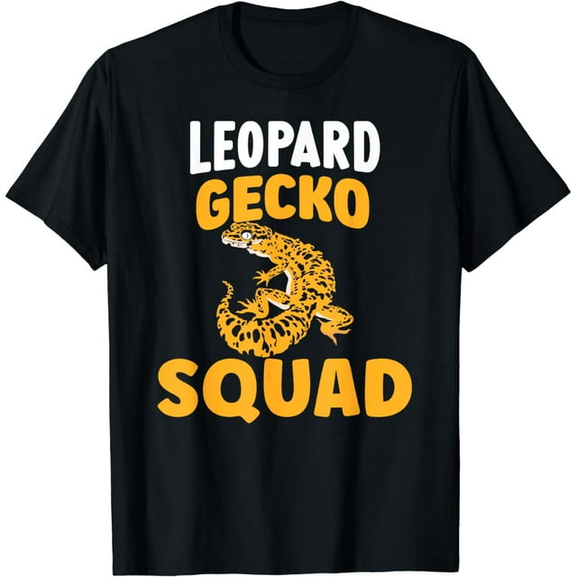 Leopard Gecko Squad Lizard Lizards Reptile Leopard Gecko T-Shirt ...