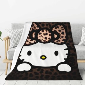 Hello Kitty Chococat Soft Fleece Plush Throw Blanket 45" x 60" with ...