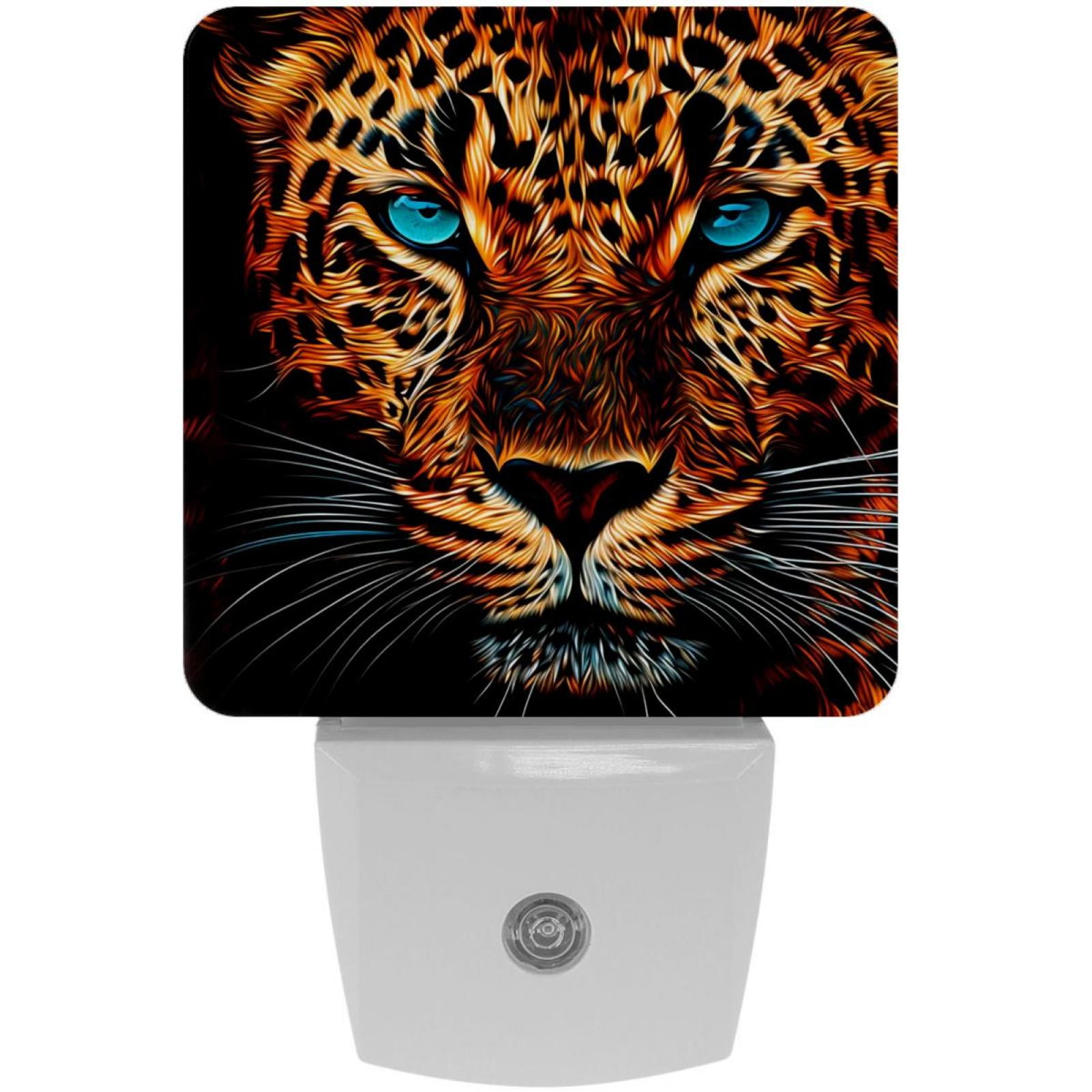 Leopard LED Square Night Light - Small and Bright Square-shaped LED ...