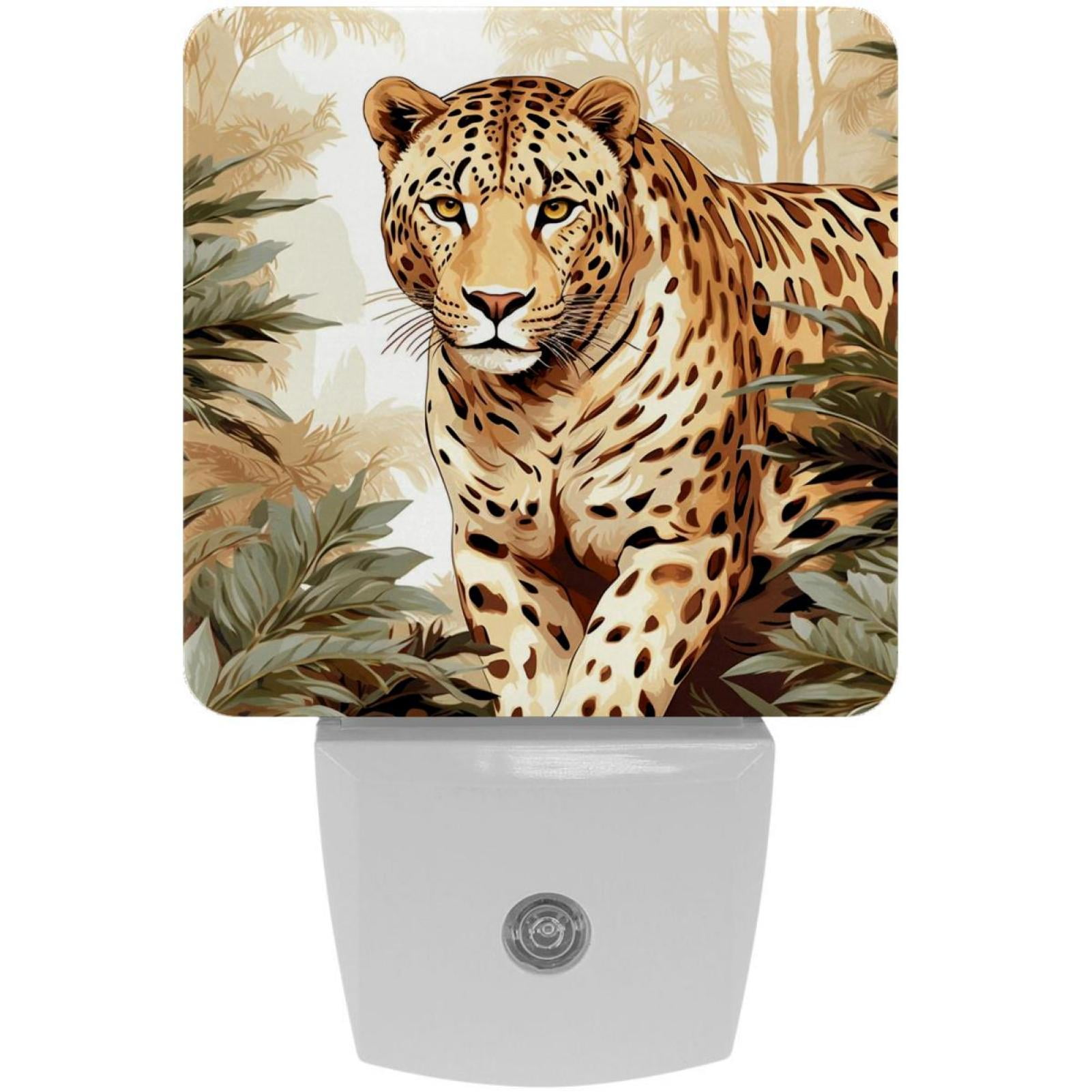 Leopard LED Square Night Lights - Compact and Multifunctional ...