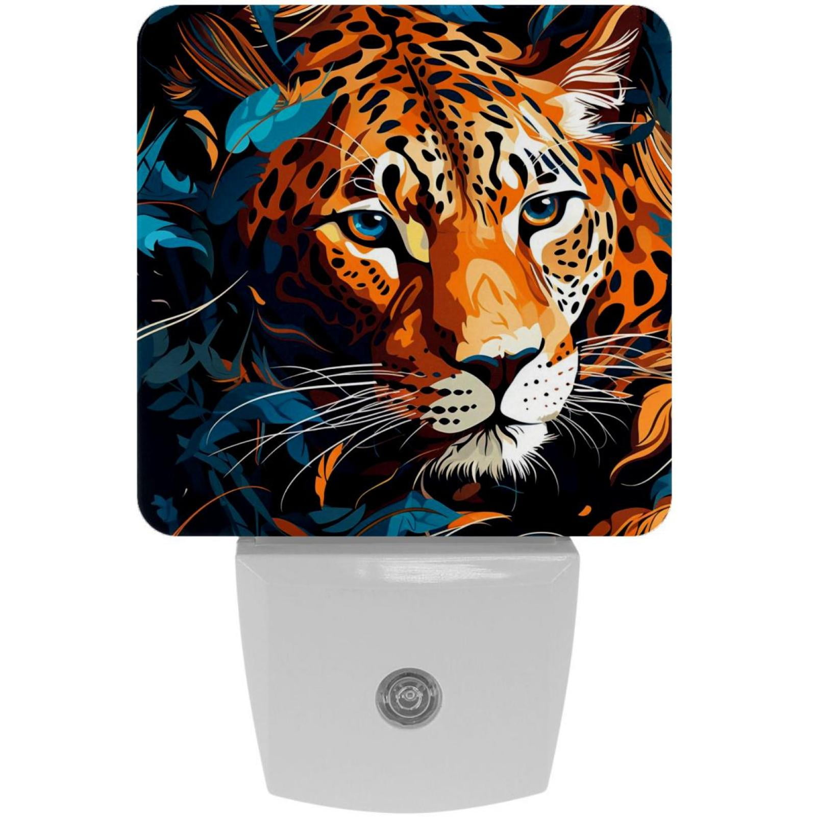 Leopard LED Square Night Lights - Compact and Multifunctional ...