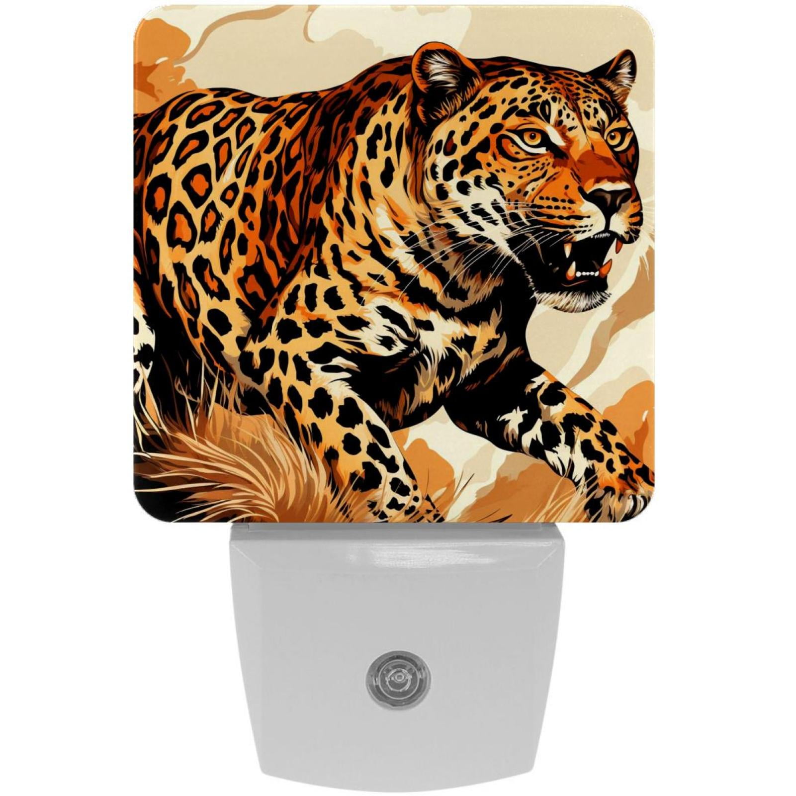 Leopard LED Square Night Lights - Elegant and Energy Efficient Lighting ...