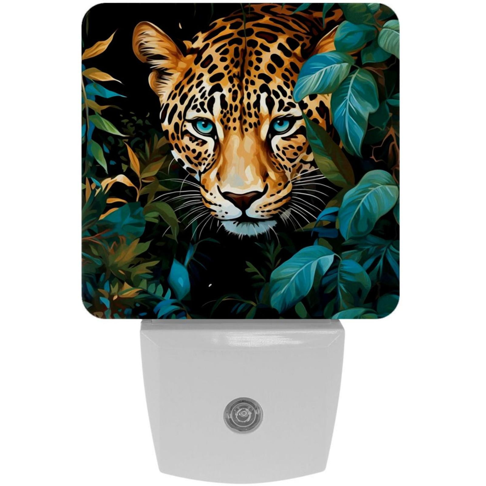 Leopard LED Square Night Lights - Energy Efficient and Sleek Design ...