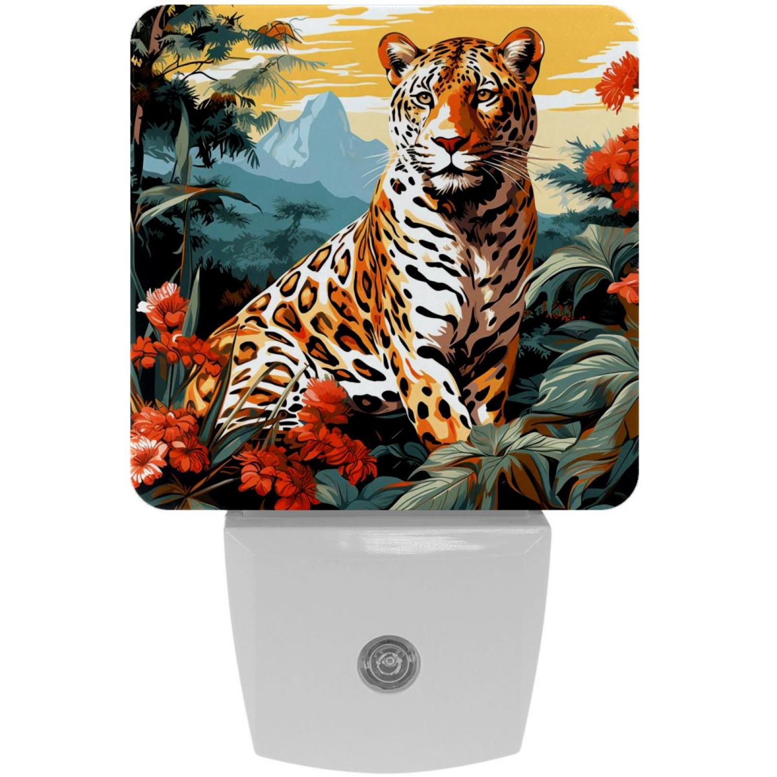 Leopard LED Square Night Lights: Innovative Illumination for a Relaxing ...