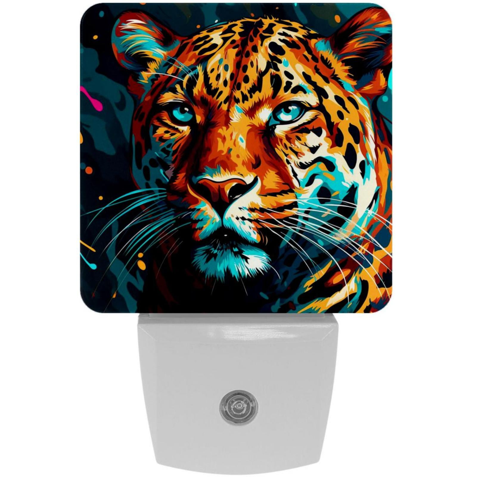 Leopard LED Square Night Lights - Stylish and Energy-Efficient Lighting ...