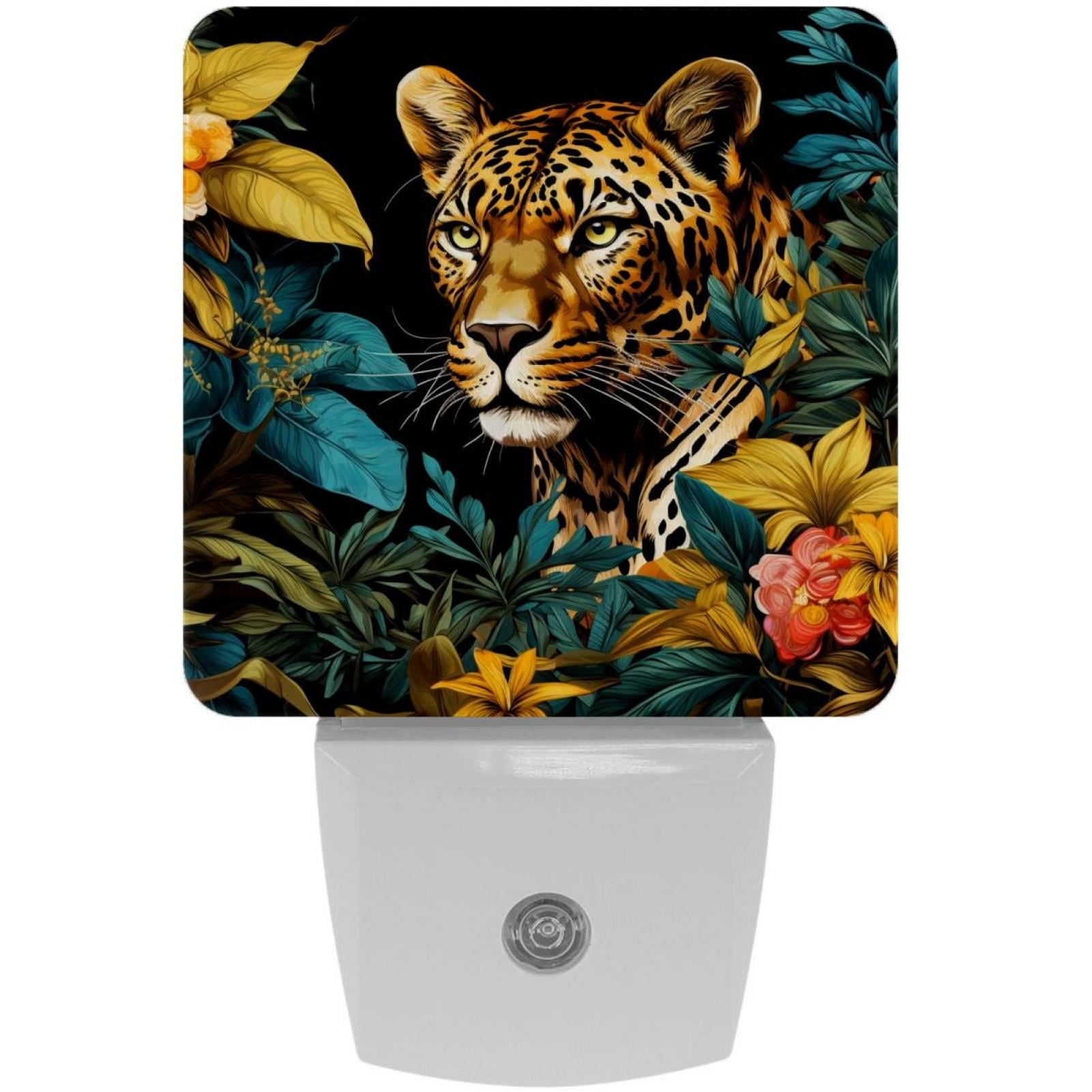 Leopard LED Square Night Lights - Stylish and Energy-Efficient Lighting ...