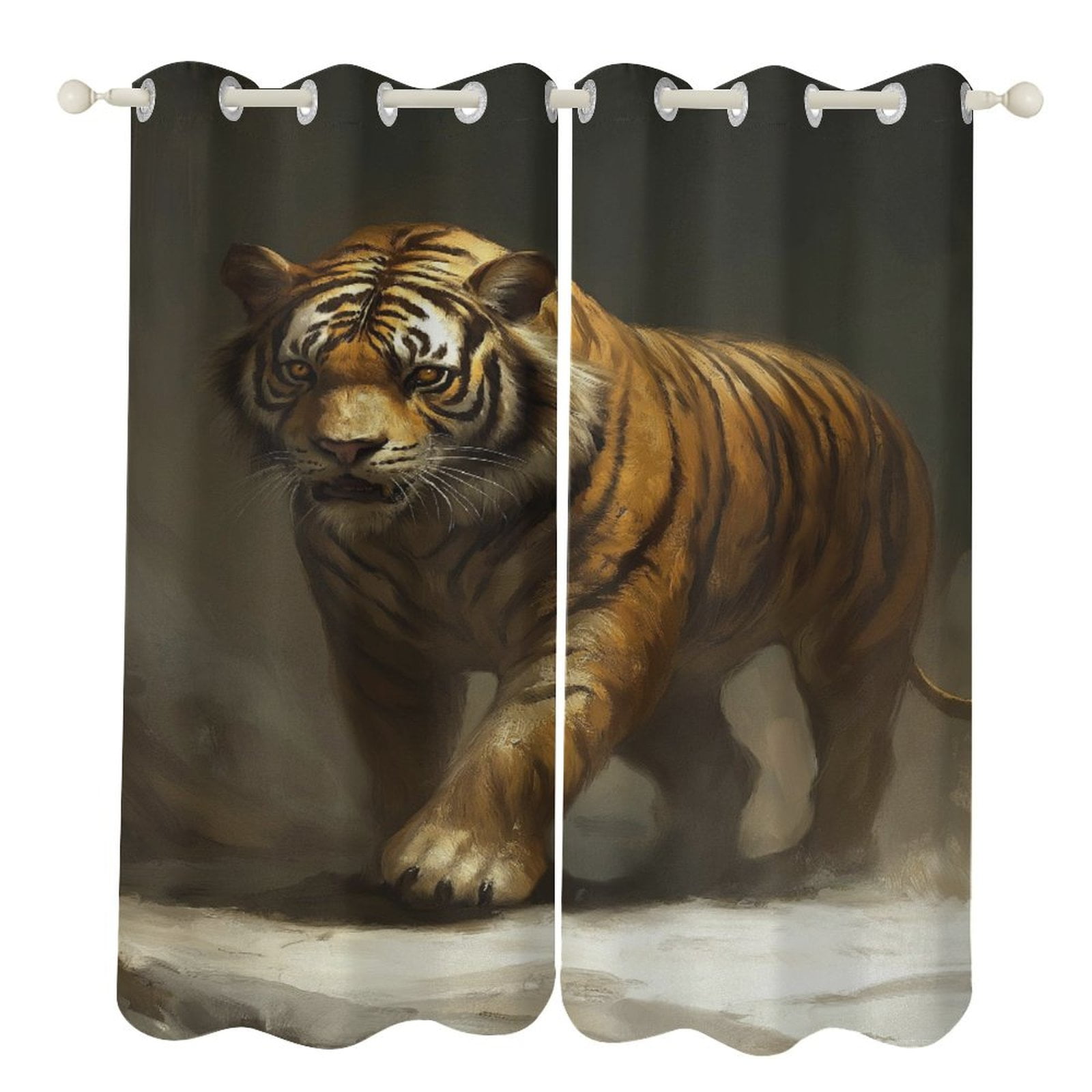 Leopard Lion Rose Suitable for Living Rooms with Perforated Insulation ...