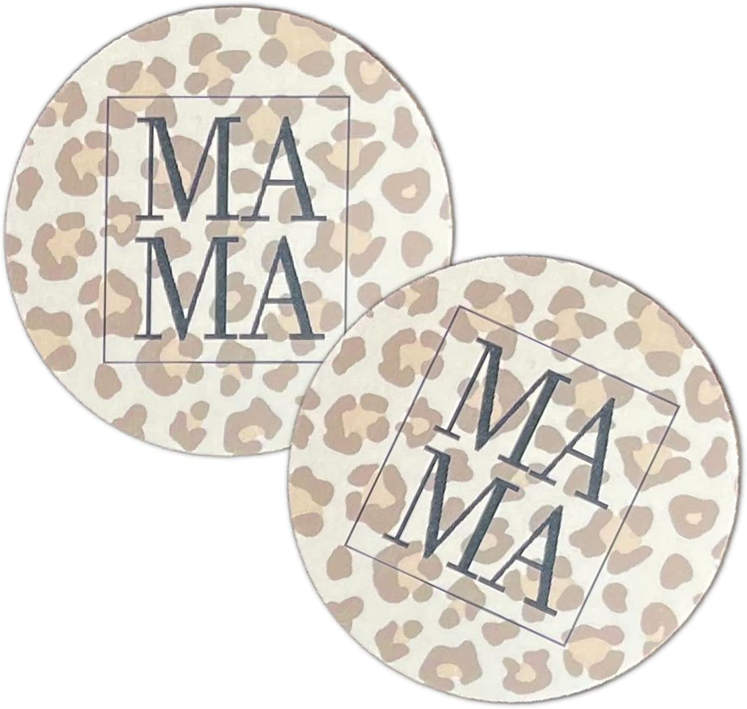 Leopard Mama Cardstock Cutouts for Freshies 12 Pack 2.5" Inch Circles ...