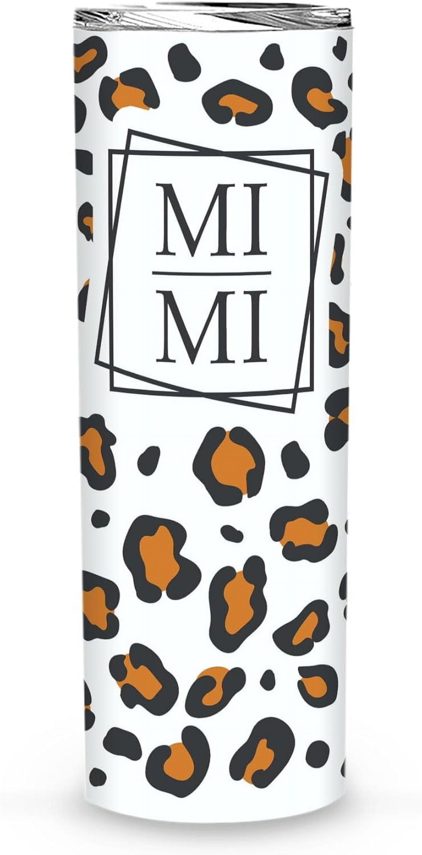 Leopard Mimi Tumbler - Mimi Travel Mug - Mimi Gift - Cheetah Print Mimi ...