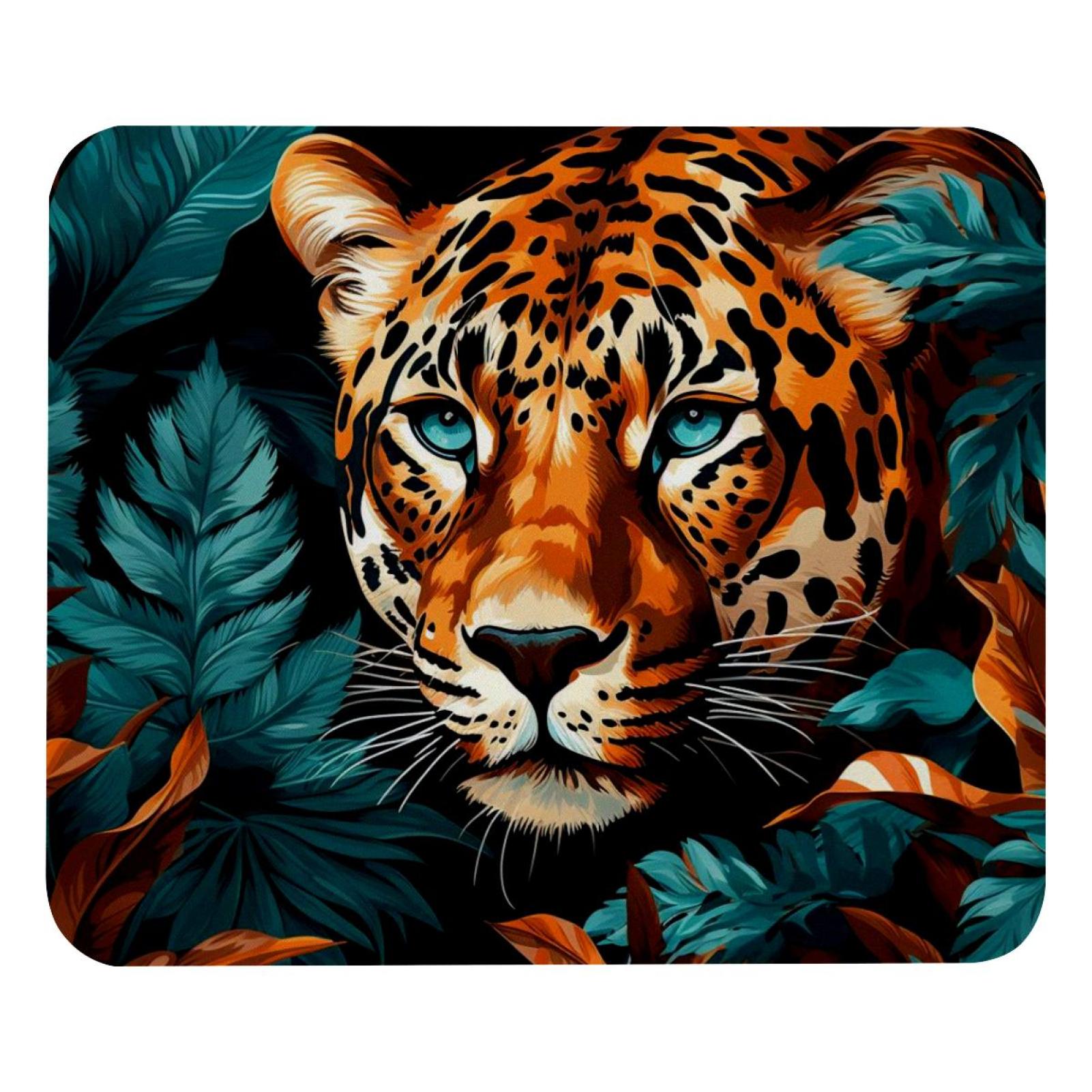 Leopard Mouse Pad for Wireless Mouse Home Office Desk Laptop with ...