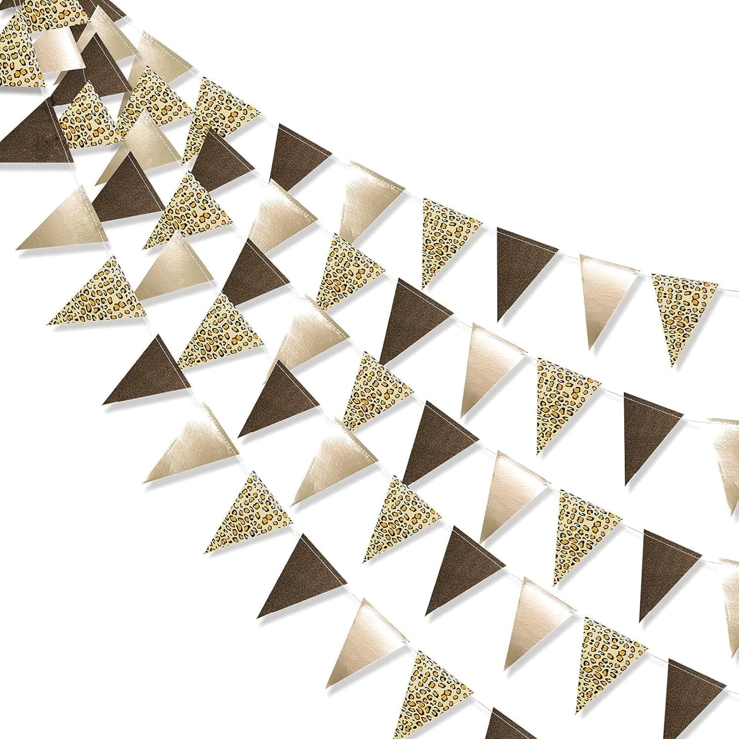 Cheerland Party Decorations Triangle Pennant Banner Flag, Champagne ...