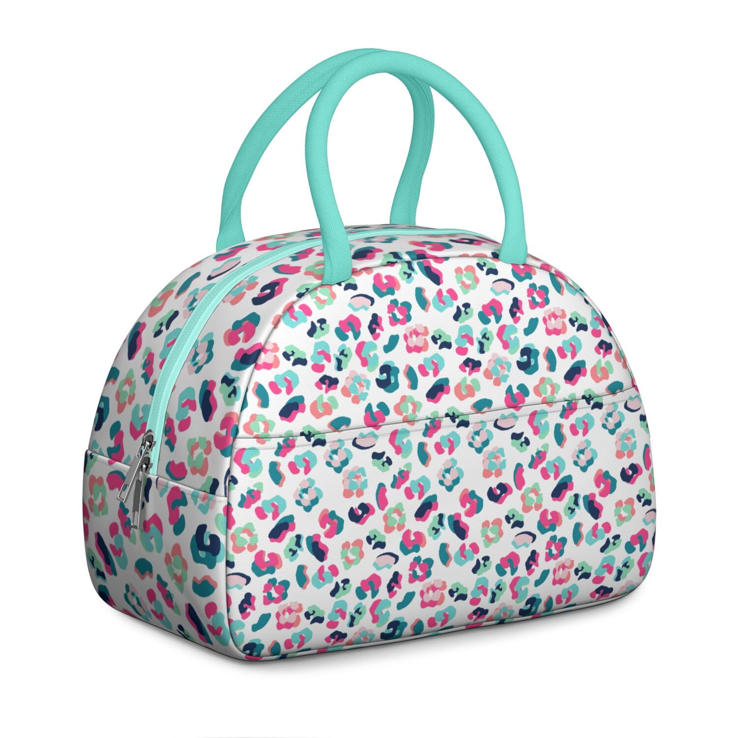 Leopard Portable Lunch Bag - Insulated Lunch Box for Women,Reusable ...