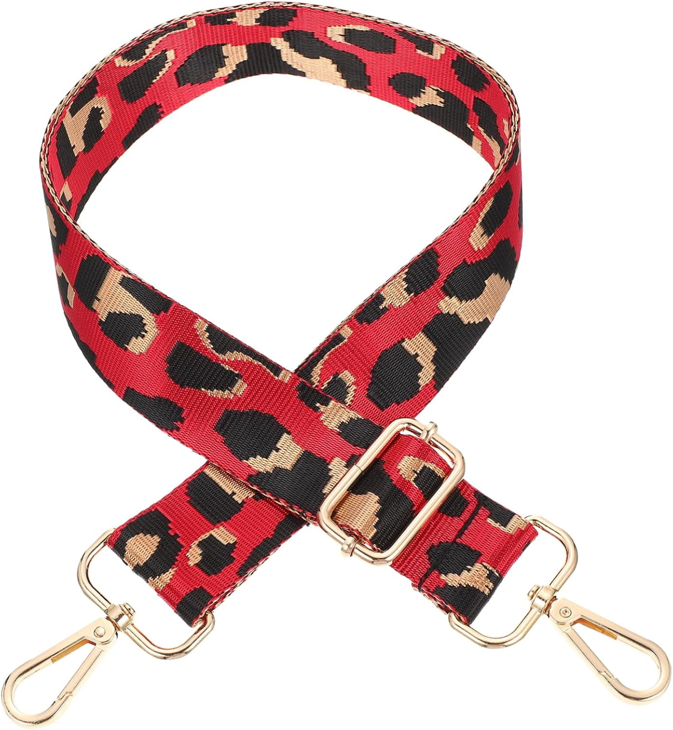 Leopard Print Adjustable Shoulder Straps Leopard Wallets for Women ...