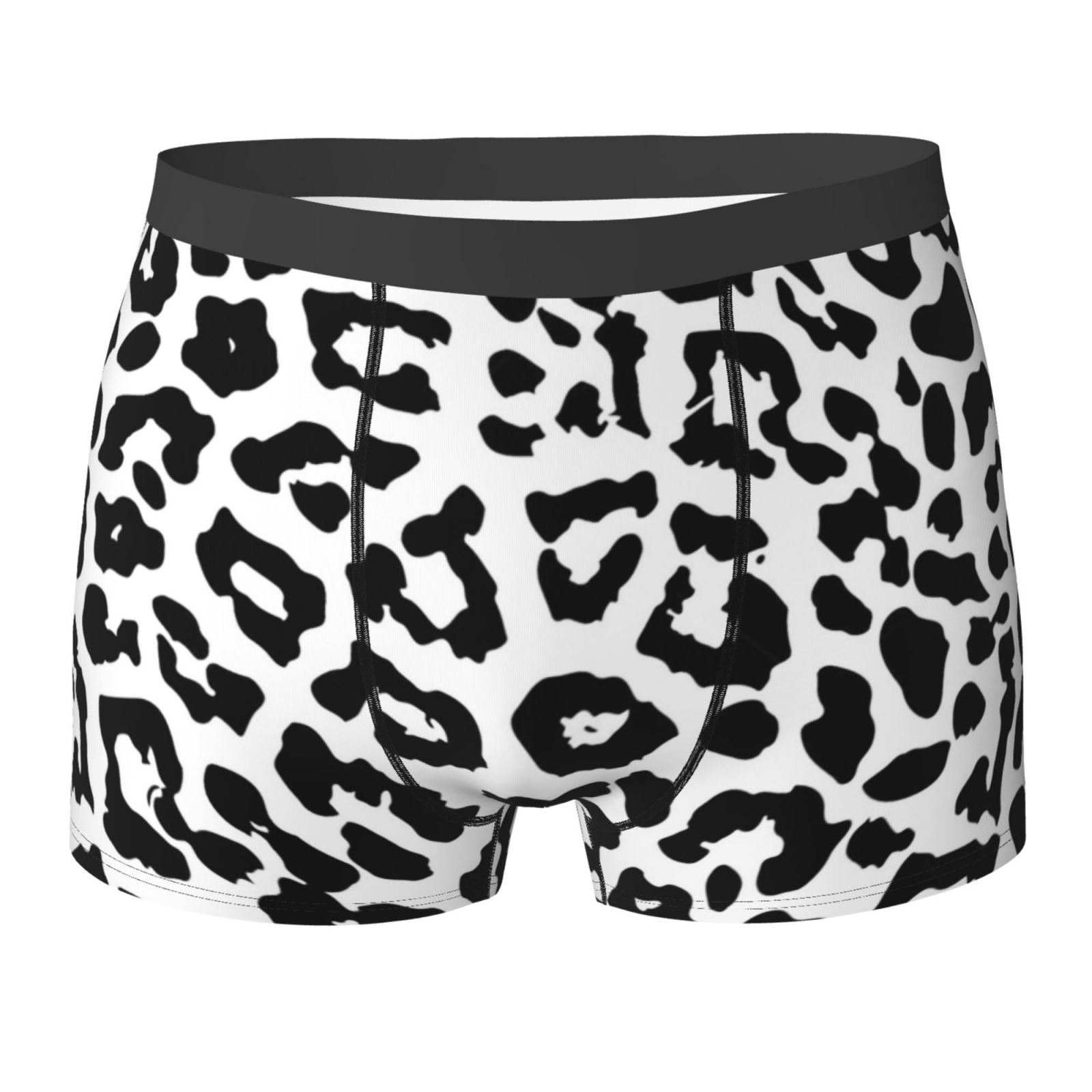 Leopard Print Animals The Arts Underwear For Men,Soft Boxer Briefs ...