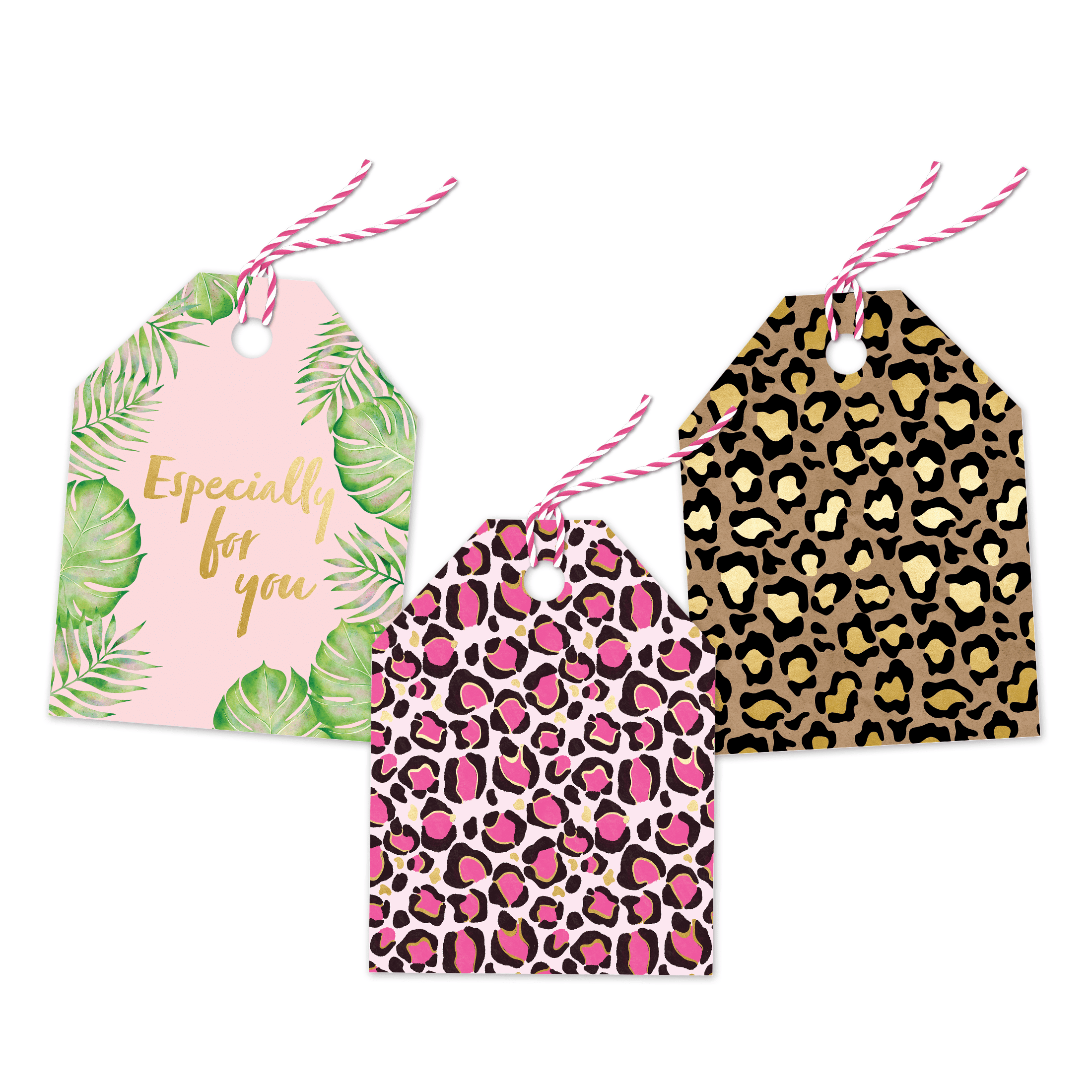 Leopard Print Assortment Gift Tags - Walmart.com