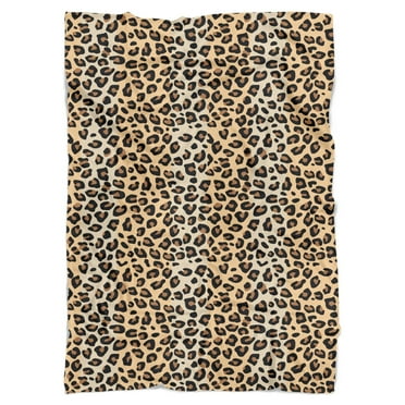 "Merrylife Plush Animal Cheetah Print Throw Blanket for Home, Couch ...