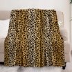 "Merrylife Plush Animal Cheetah Print Throw Blanket for Home, Couch ...