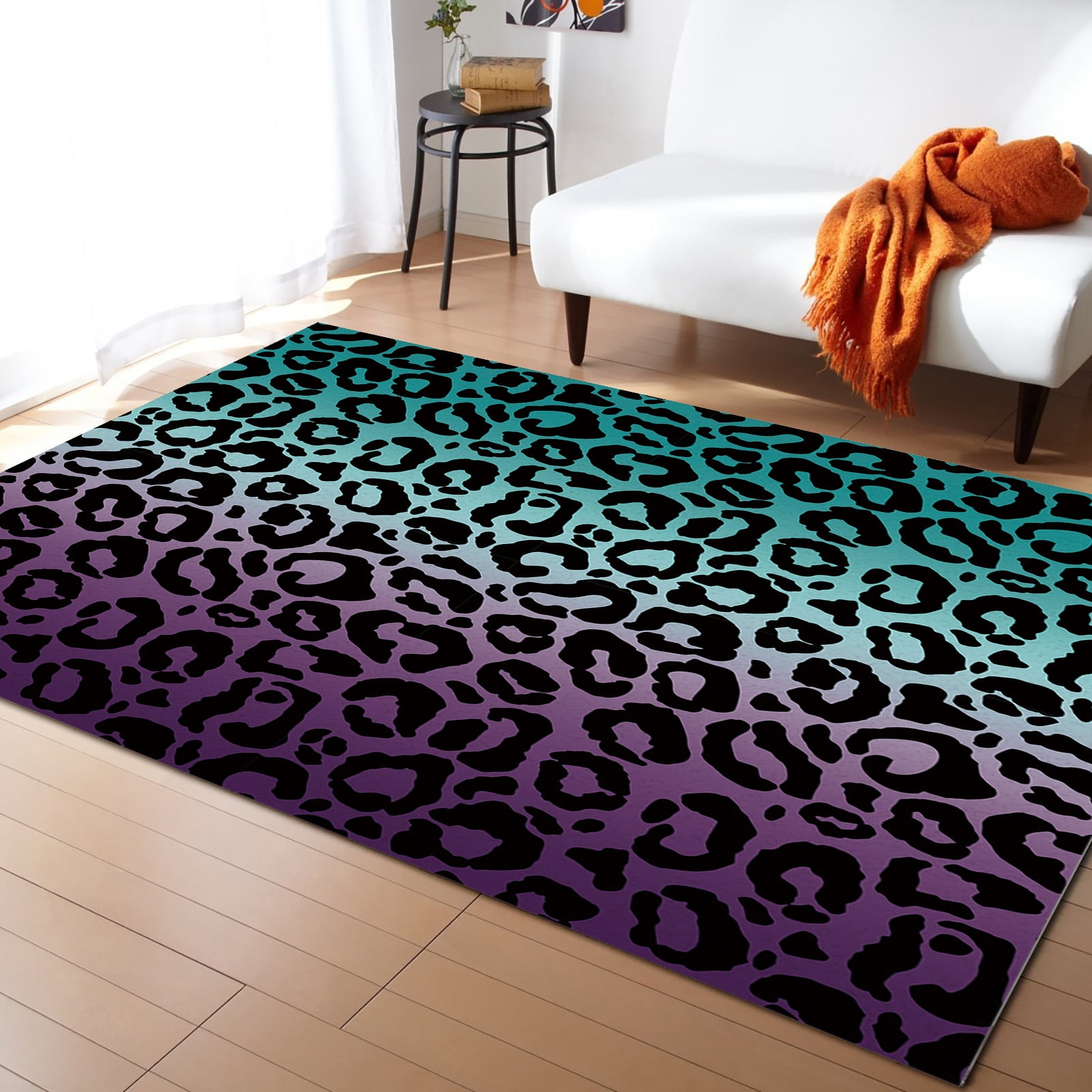 Leopard Print Carpets for Living Room Home rative Rugs for Bedroom ...