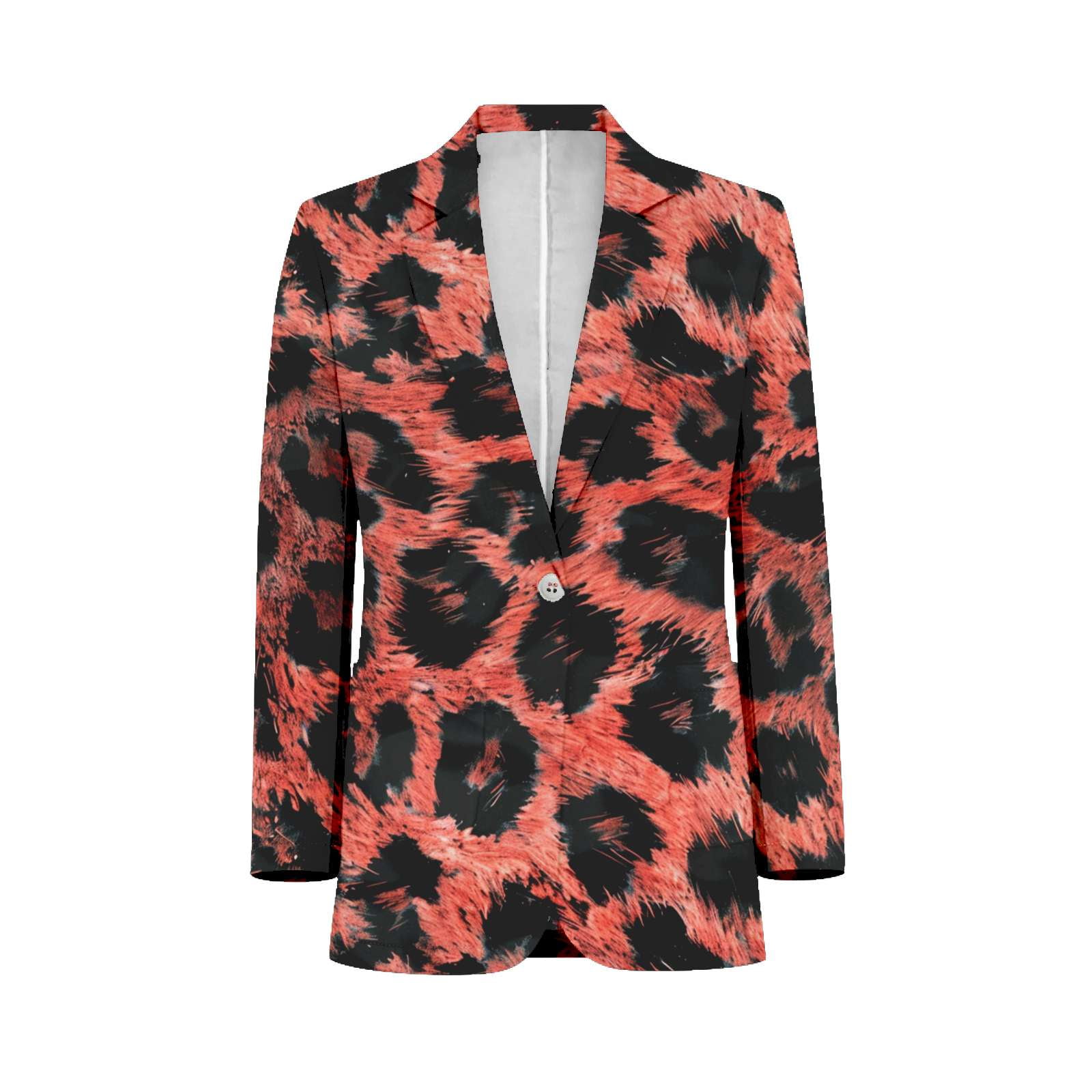 Leopard Print Cheetah Spots Men's Suit Blazer Casual Party Wear Slim ...