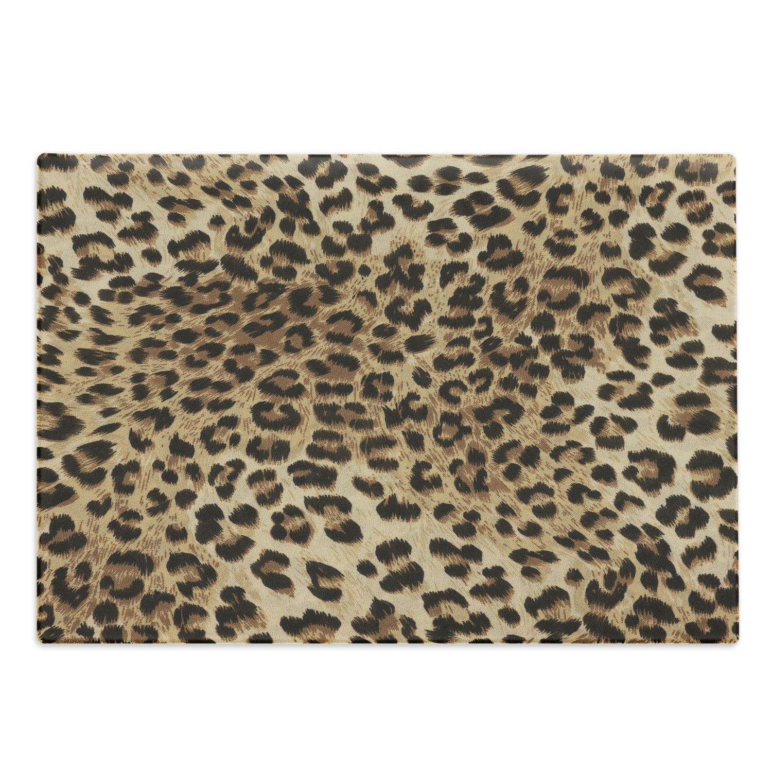 Leopard Print Cutting Board, Skin Pattern of a Wild Safari Animal ...