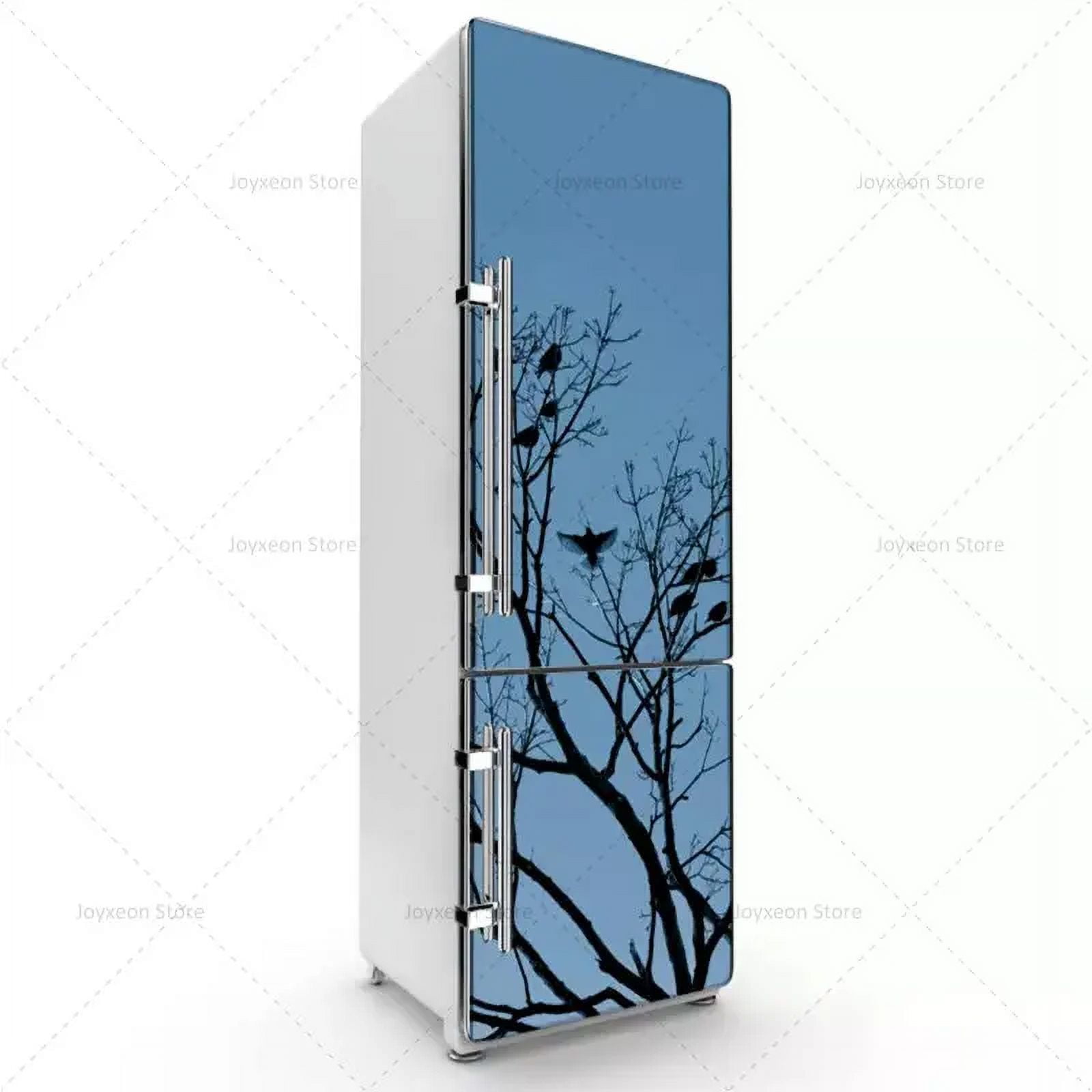 Leopard Print Fridge Sticker Mosaic Custom Size Pattern Vinyl PVC ...