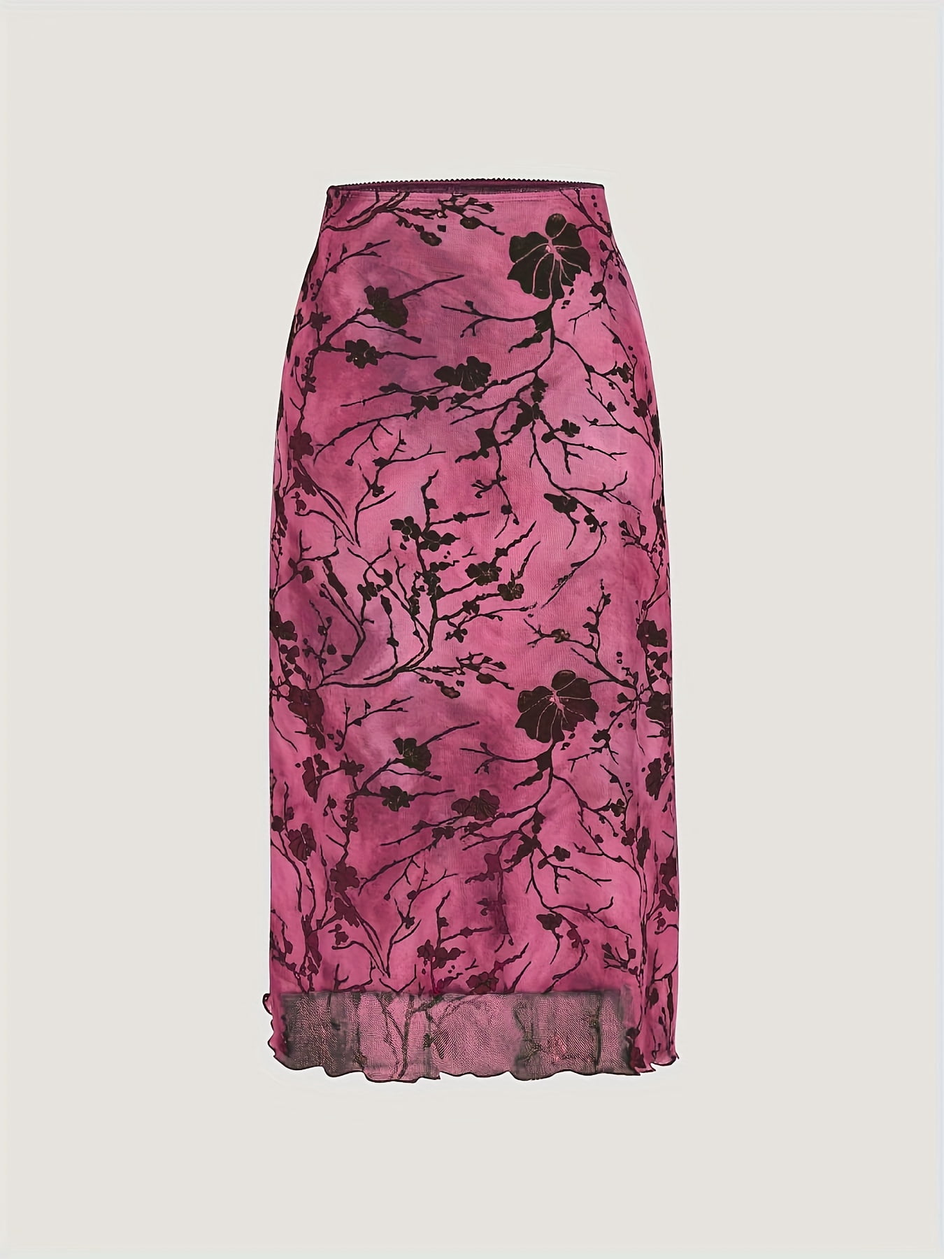 Leopard Print High Waist Skirt, Sexy Bodycon Mini Skirt For Spring ...