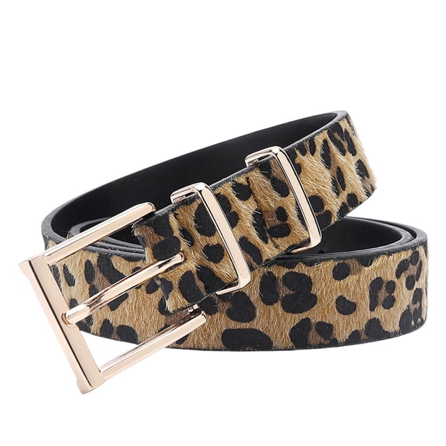 Leopard Print Hot Waist Belts for Jeans Retro Waist Belt Cowgirl Body ...
