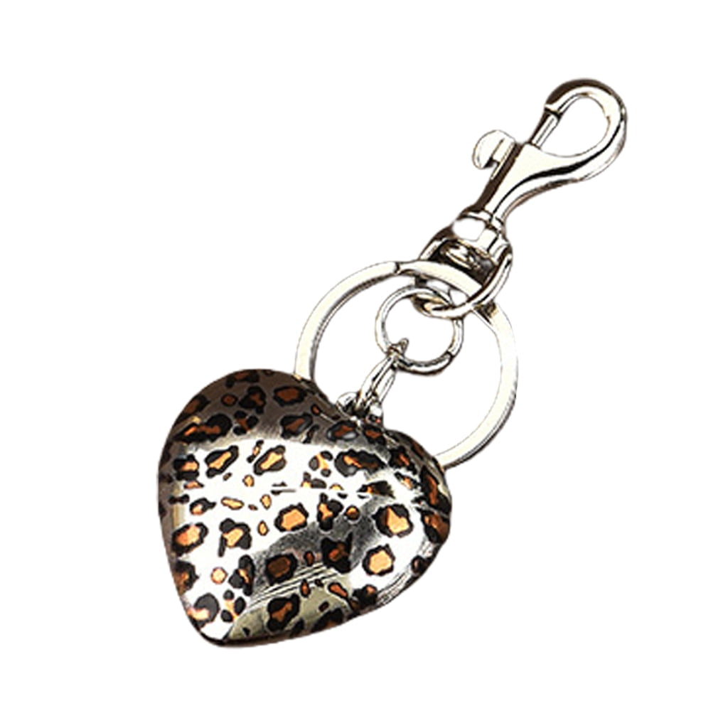 Leopard Print Key Accessory Fashion Forward Leopard Keychain Bag ...