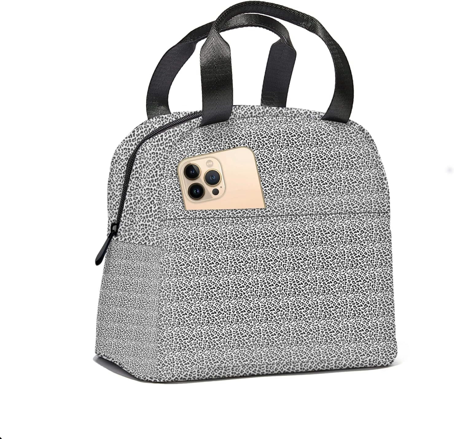 Leopard Print Lunch Bags Lunch Box For Women & Men Adult,Jungle Animal ...