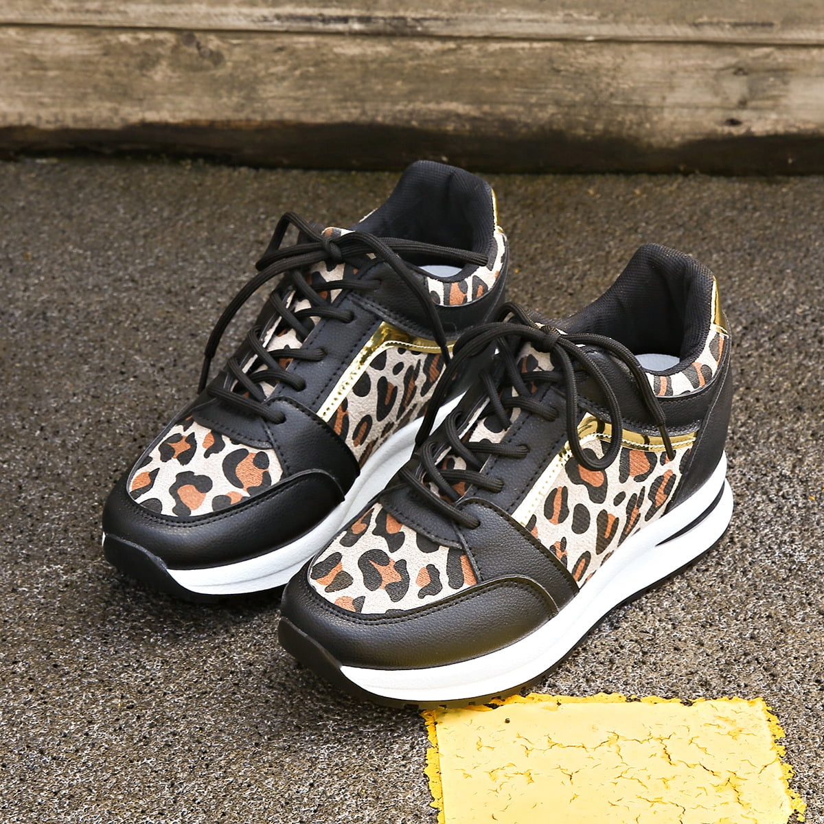 Leopard Print Orthopedic Sneakers,Orthopedic Arch Support Walking Shoes ...