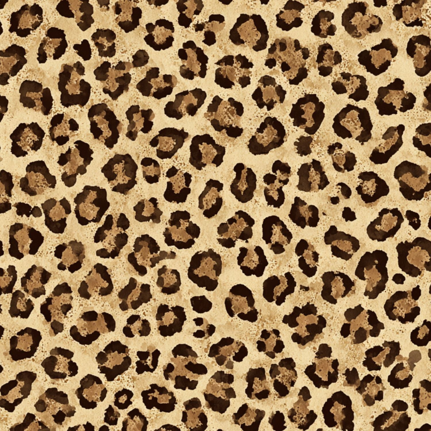 Leopard Print Peel and Stick Wallpaper Leopard Print Warm Earthy Tones ...